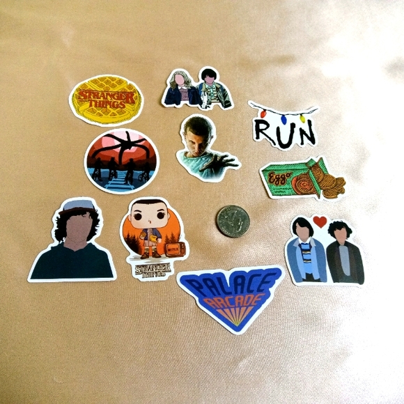 Design | Stranger Things Stickers 15 Set Of 1 | Poshmark